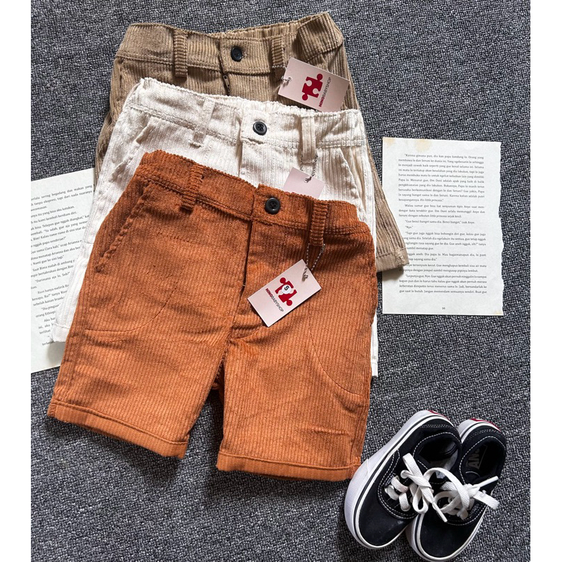 Jual Zorro Pants Celana Pendek Anak Corduroy Chino Kodoray | Shopee ...