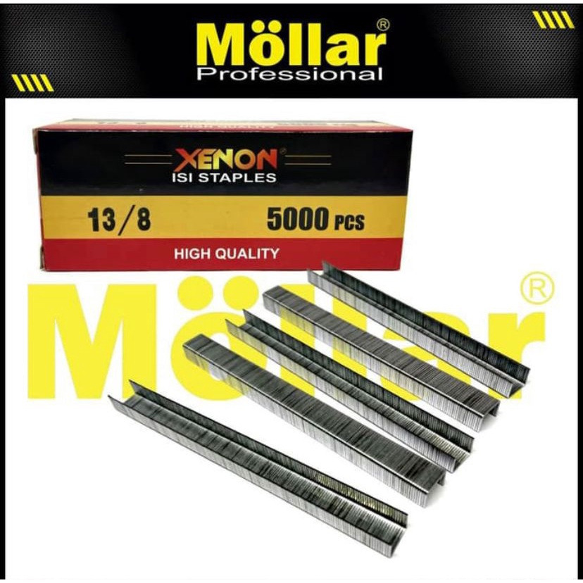 Jual Isi Staples Tembak/Refill Staple Gun Merk Xenon 13/8 (5000pcs ...