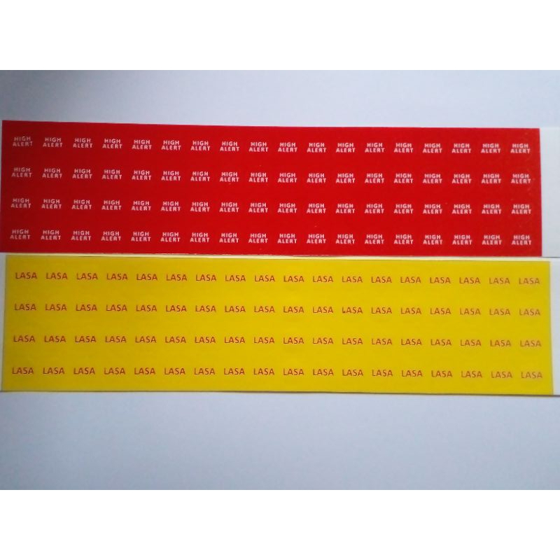 Jual stiker label lasa dan high alert cutting besar bulat diameter 1.5 ...