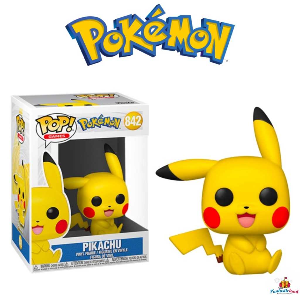 Jual Funko POP! Games Pokemon - Pikachu Sitting #842 | Shopee Indonesia
