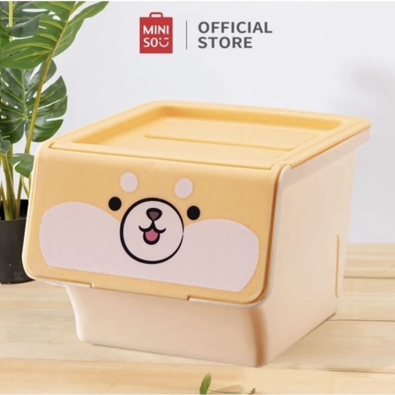 Jual MINISO MINI STORAGE BOX WITH WIDE | Shopee Indonesia