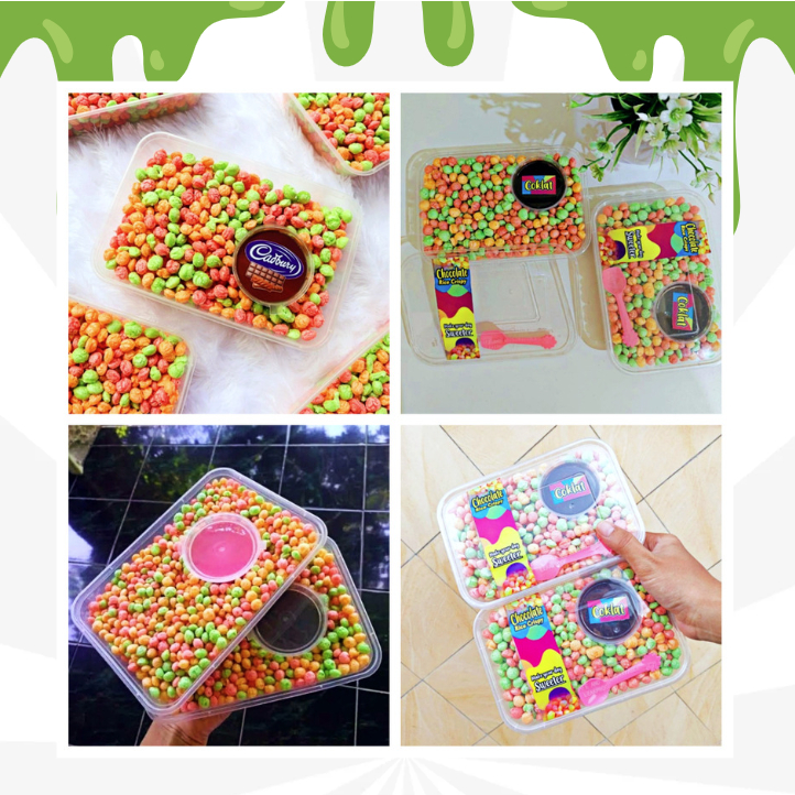 Jual SNACK MANIS RICE CRISPY NYAM-NYAM PREMIUM Coklat Strawberry ...