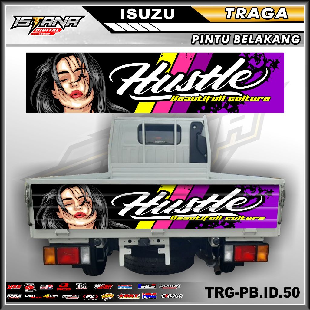 Jual Stiker Pintu Belakang Pick Up TRAGA - Sticker Variasi Pintu ...