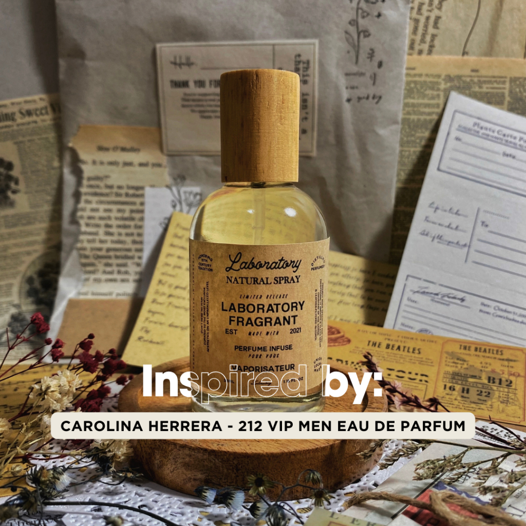 Jual [Laboratory Fragrant] CH - 212 VIP Men Eau de Parfum | Shopee ...