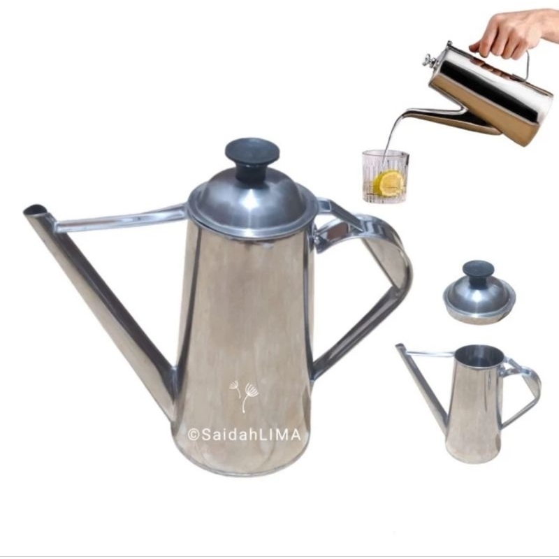 Jual Teko Thai Tea Stainless - Teko Teh Tarik Kopitiam Sebaguna SNI ...