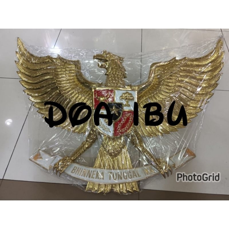 Jual best seller custom garuda kuningan garuda Pancasila model lubang ...