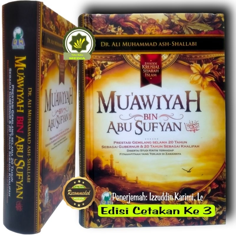 Jual Buku Original Muawiyah Bin Abu Sufyan Sofyan Oleh Ali Muhammad Ash-Shalabi-Darul Haq ...