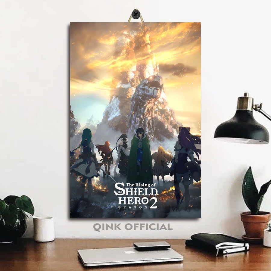 Jual Poster Dinding Kamar Foto Anime The Rising Of The Shield Hero ...