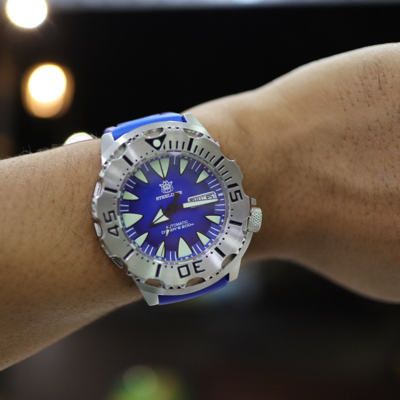 Jual Jam tangan Steeldive SD1984 Monster Automatic watch homage ...