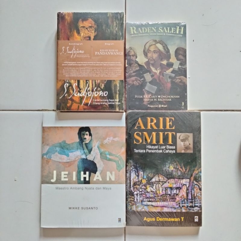 Jual Buku Pelukis Indonesia - Jeihan - Raden Saleh - Sudjojono - Arie ...