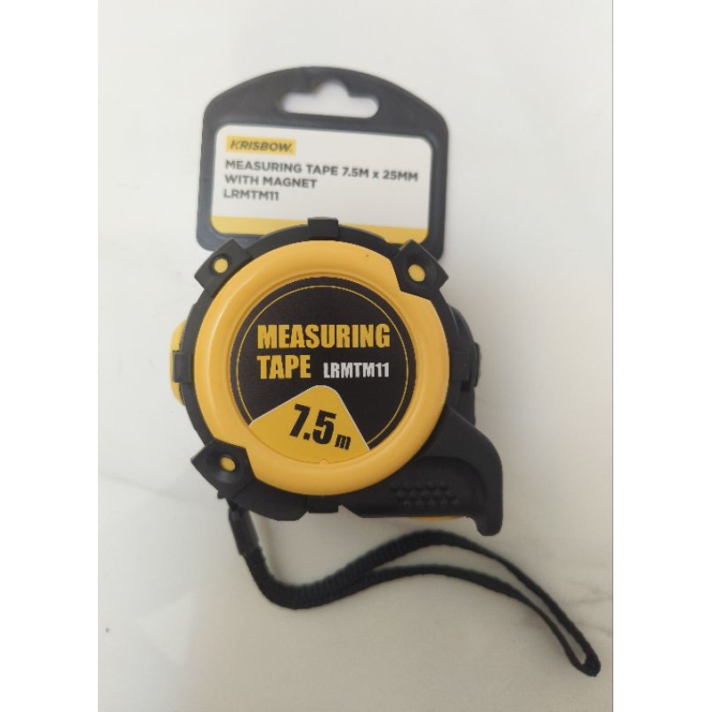 Jual KRISBOW Measuring Tape 7.5Mx25MM Magnet | Shopee Indonesia