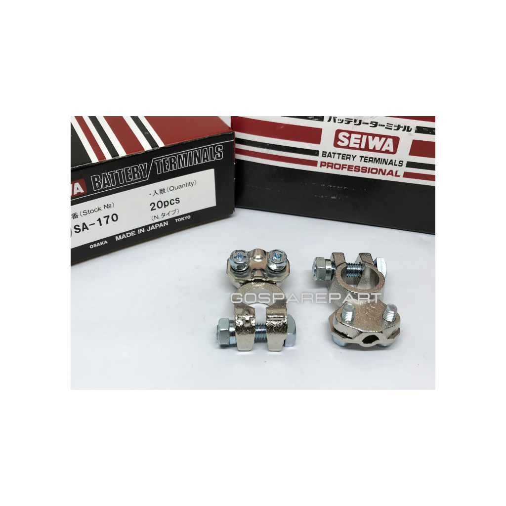 Jual Kepalal baterai - Battery terminal 24V (N-Type 17mm) merek SEIWA ...