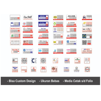 Jual Stiker Segel Garansi Bahan Pecah Telor FULL COLOR | Shopee Indonesia