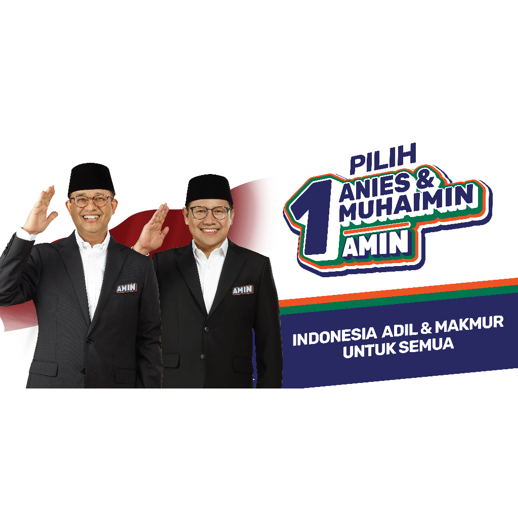 Jual CETAK MURAH SPANDUK / BANNER / BALIHO / MMT ANIES MUHAIMIN (AMIN ...