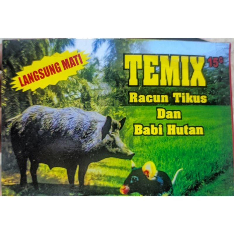 Jual TEMIX RACUN BABI HUTAN DAN TIKUS 15gr | Shopee Indonesia