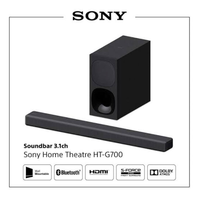 Jual Sony Soundbar - HT G700 Dolby Atmos bukan bose, harman kardon ...