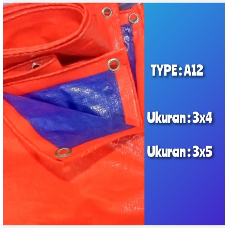 Jual terpal plastik A12 Korea , ukuran 3x4 , 3x5 | Shopee Indonesia