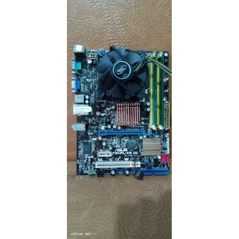 Jual Mainboard asus P5KPL-AM SE dual core E-5300 | Shopee Indonesia