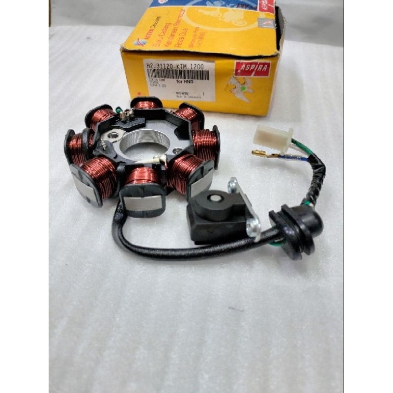 Jual Spull,Sepull,Stator Comp Supra x 125 100% Aspira Original | Shopee Indonesia