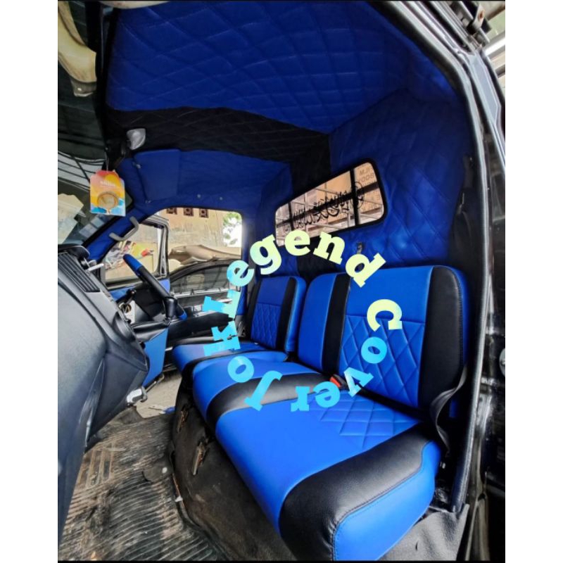 Jual sarung jok mobil grand max pickup full interior/sarung jok mobil ...