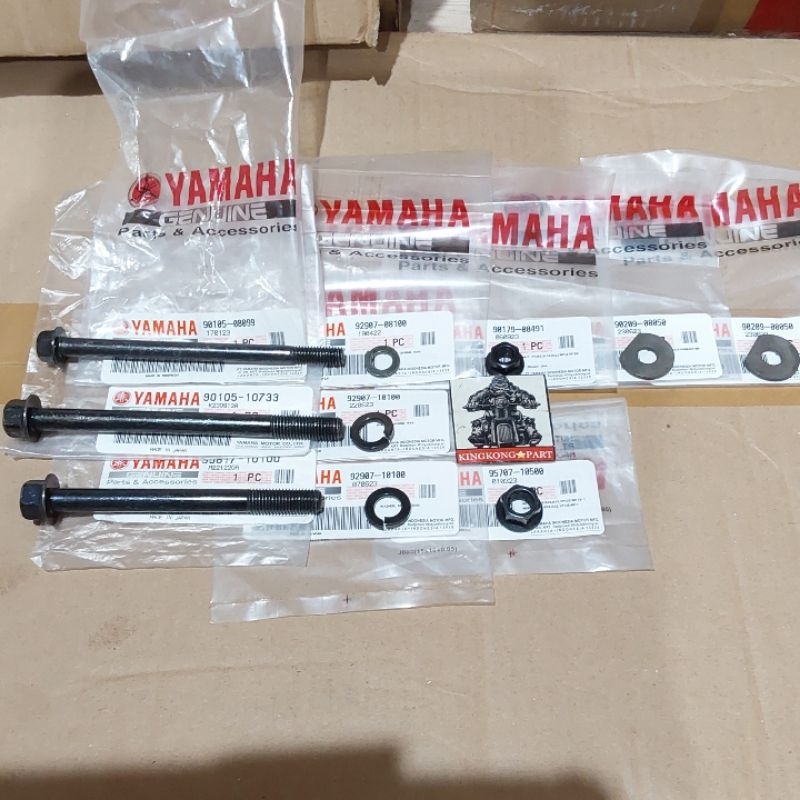Jual Baut engine mounting baut dudukan mesin rx king rxs yt115 full set ...