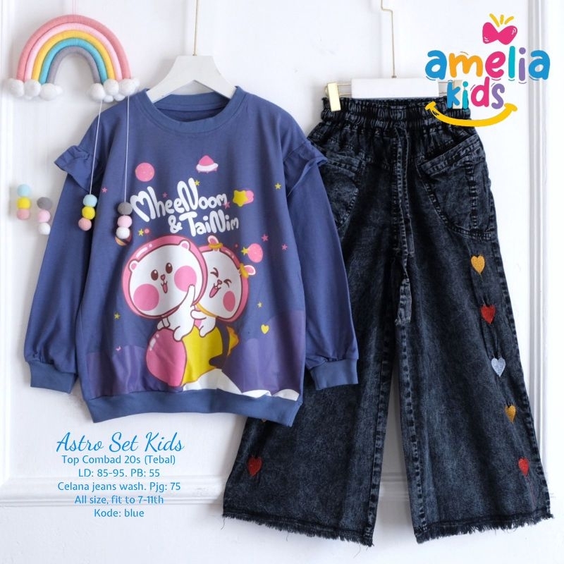 Jual (COD) pop set kids/ joyag set kids/ pow set kids/ Astro set kids ...