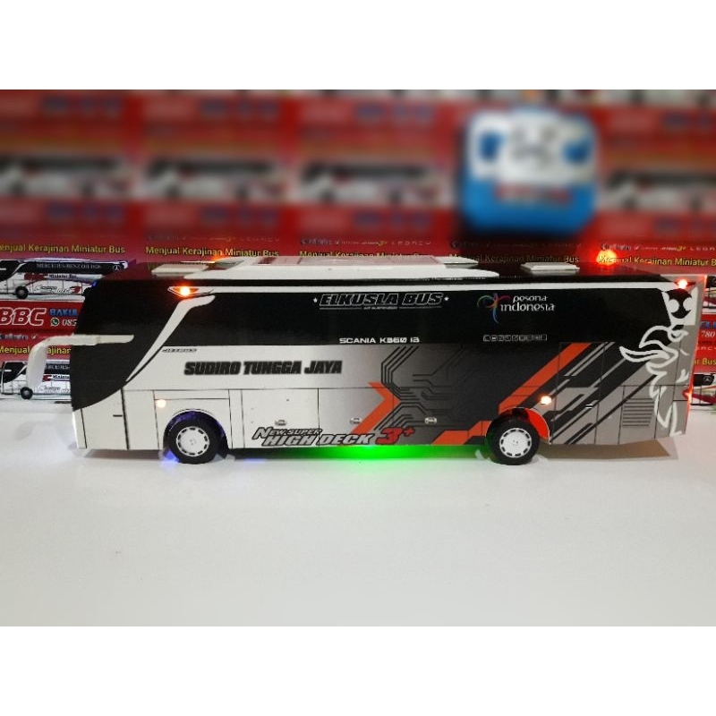 Jual Miniatur bus RC STJ vellago ( remote control ) DETIL RAPIH FULL ...
