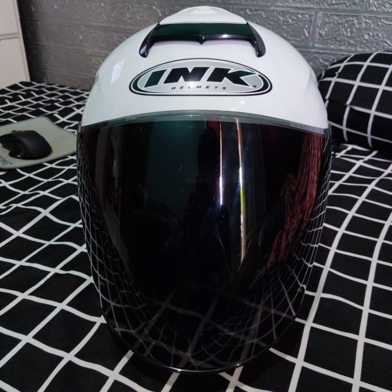 Jual Helm INK DYNAMIC PUTIH | Shopee Indonesia