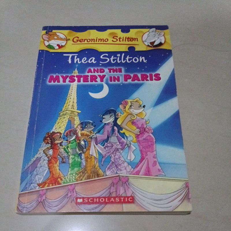 Jual Thea Stilton And The Mystery In Paris Soft Cover Shopee Indonesia