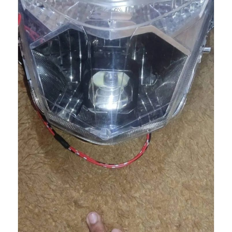 Jual LAMPU BILED MATRIX X1 SET BEAT ESP LENGKAP SAKLAR PNP PEMASANGAN ...