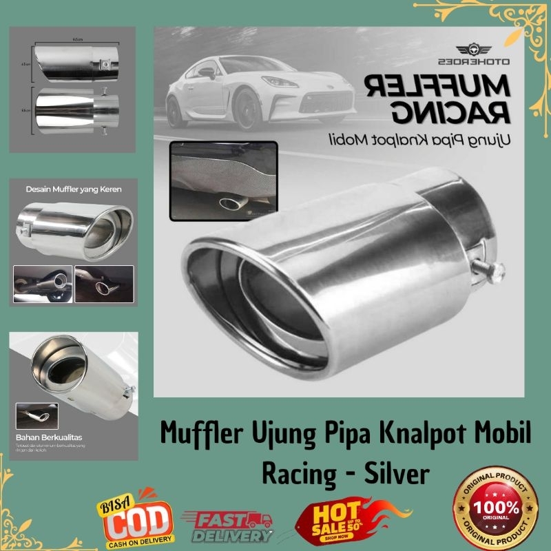 Jual {ORIGINAL 100%} MUFFLER KNALPOT MOBIL UJUNG PIPA KENALPOT RACING ...