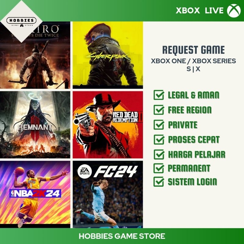 Jual Xbox Game Request Permanent & Private | Shopee Indonesia