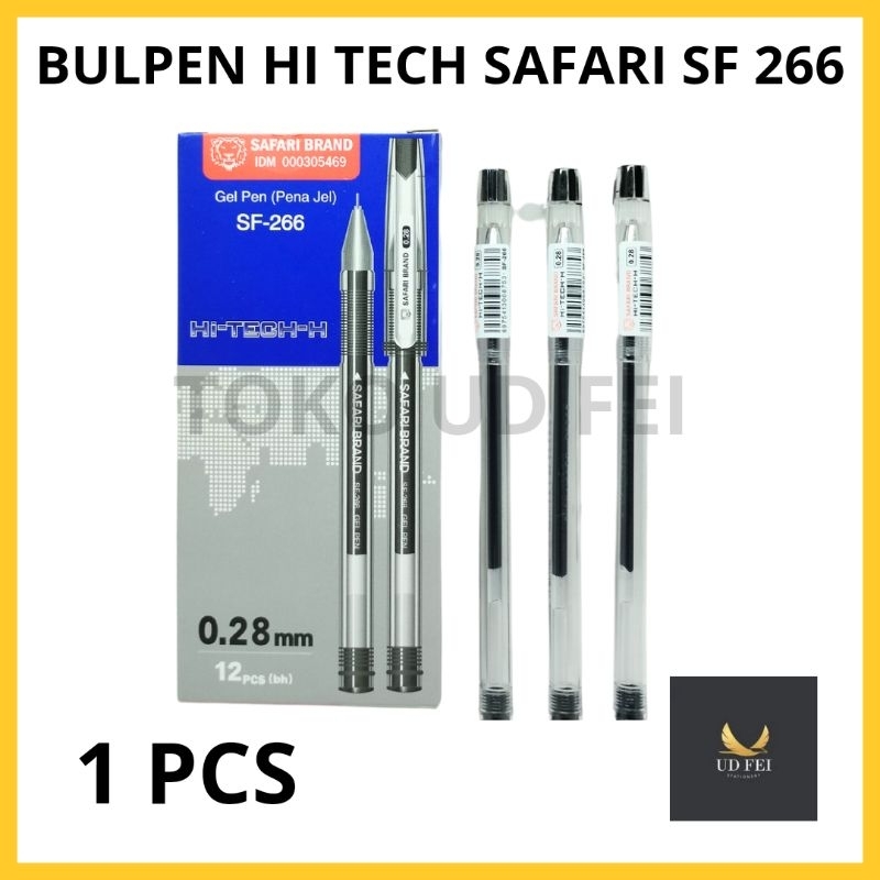 Jual (1 PCS) Bulpen hi-tech Safari/Bulpen hi tech/ Ballpoint hitech ...