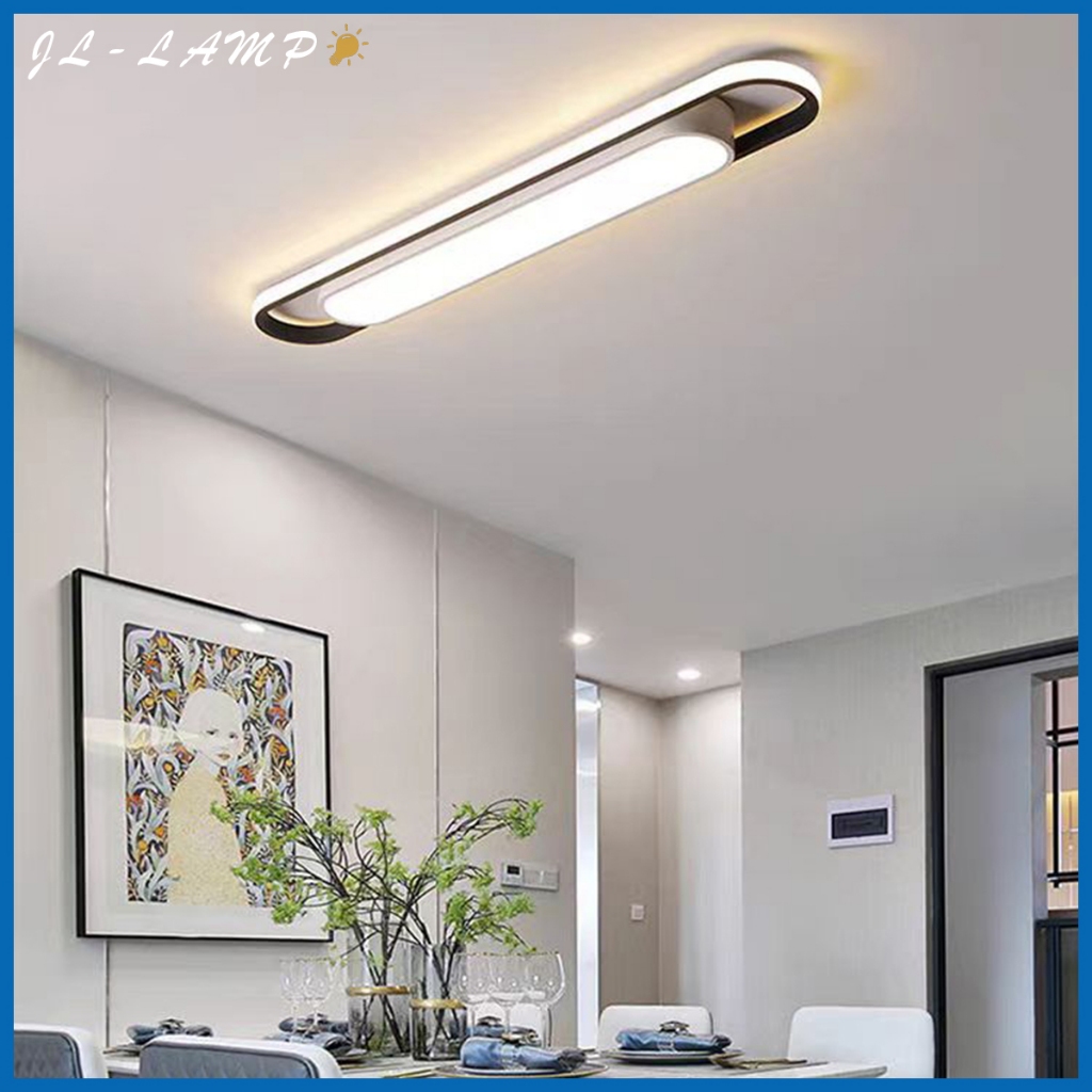 Jual Lampu Lorong LED Strip Panjang Lampu Plafon Modern Sederhana Lampu ...
