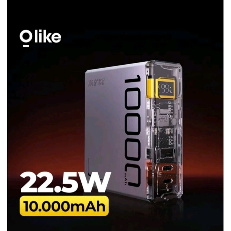 Jual OLIKE P8 POWER BANK 10000 mAh 22.5W PD QC VOOC POWER ACE ULTIMATE ...