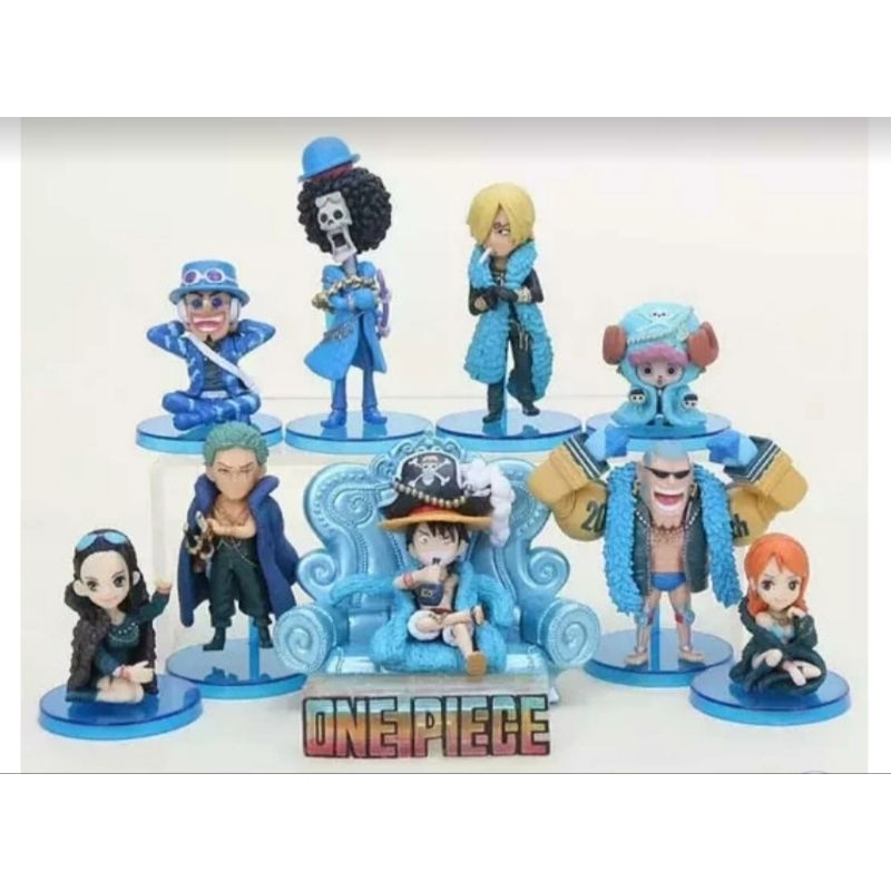 Jual One Piece Figure Set anniversary 20 th WCF | Shopee Indonesia