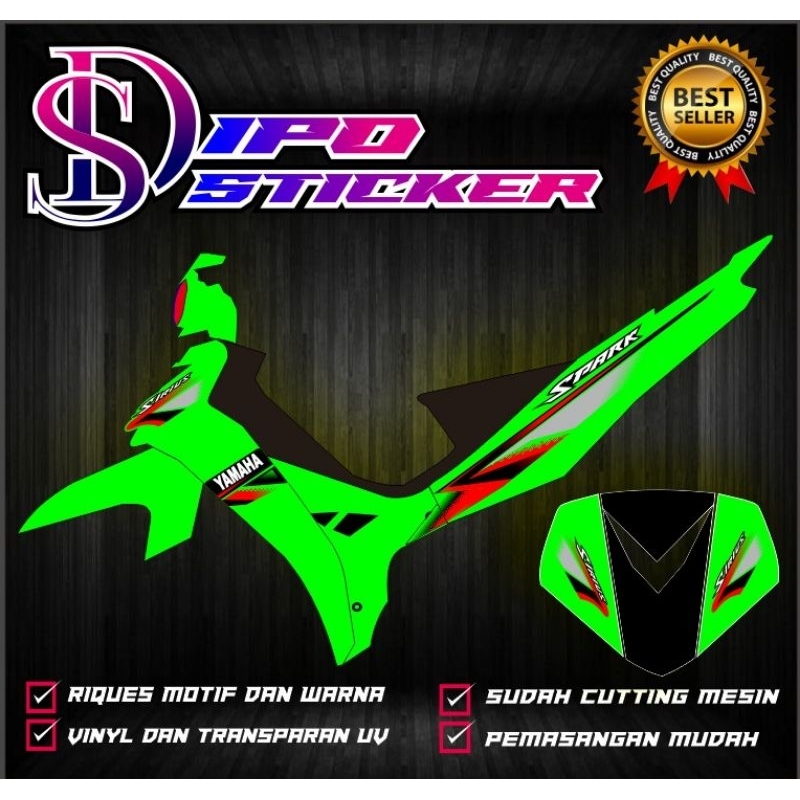 Jual Sticker Striping Vega R new Sirius custom 08 bisa request | Shopee ...