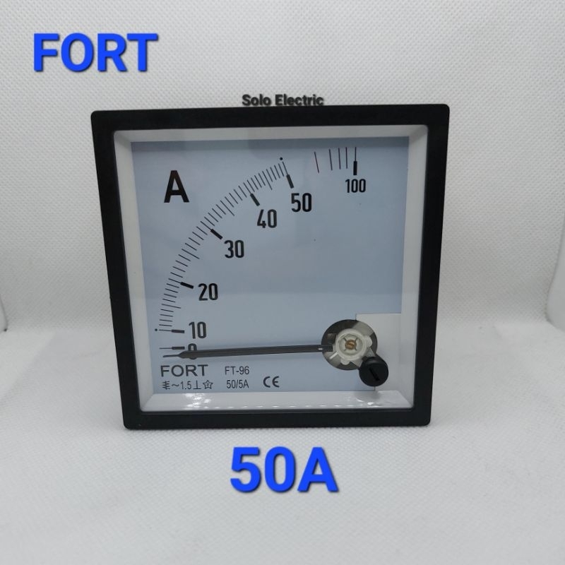 Jual Ampere Meter 50A / Fort Ampere Meter | Shopee Indonesia