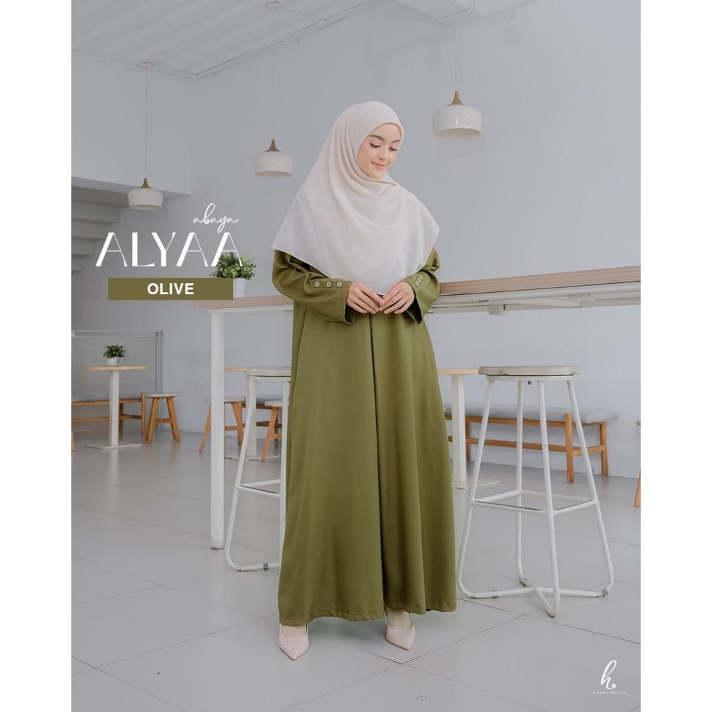 Jual Alyaa Abaya by Hierma | Shopee Indonesia