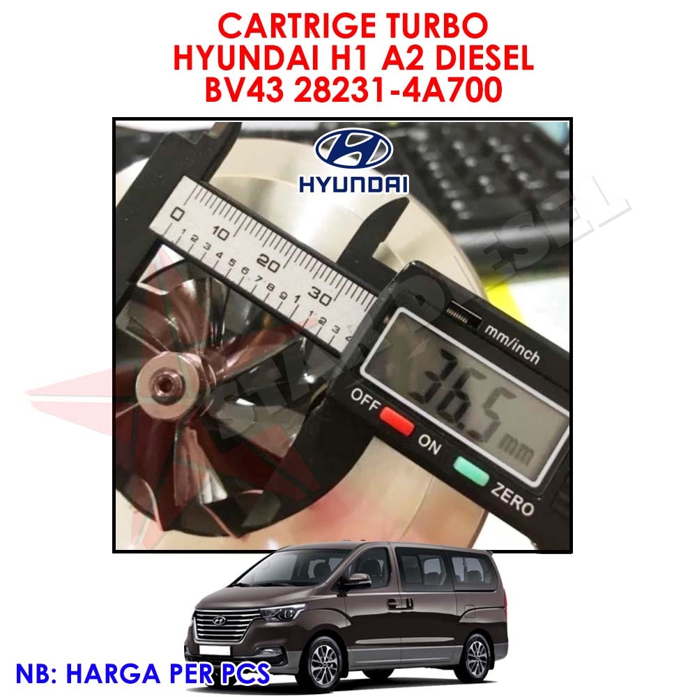 Jual 28231-4A700 CARTRIGE TURBO TURBO H1 STAREX A2 MODEL VNT | Shopee ...