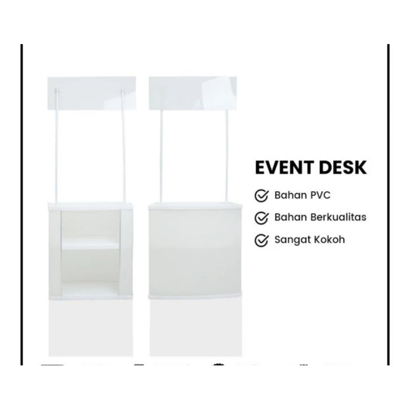 Jual event desk booth portable | Shopee Indonesia