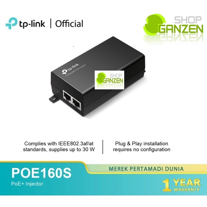 Jual TP-LINK TL-POE160S PoE+ Injector POE160S | Shopee Indonesia