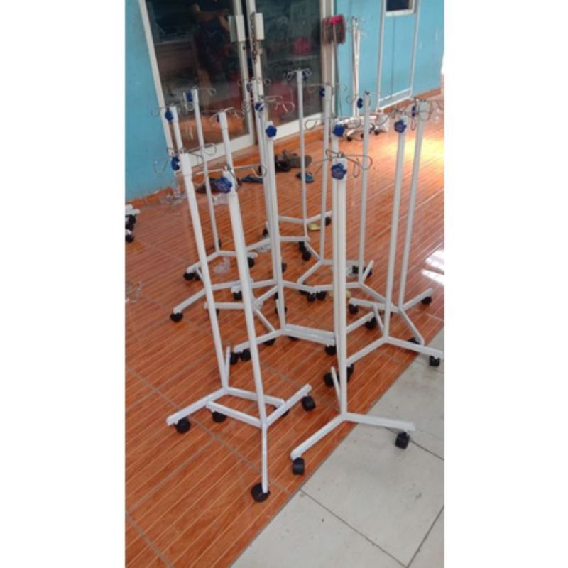 Jual Tiang Infus 3 Kaki Besi Standar Rumah Sakit | Shopee Indonesia