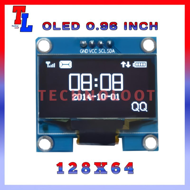 Jual Oled 0.96 Inch l2C IIC Arduino 0.96" 128x64 Display | Shopee Indonesia