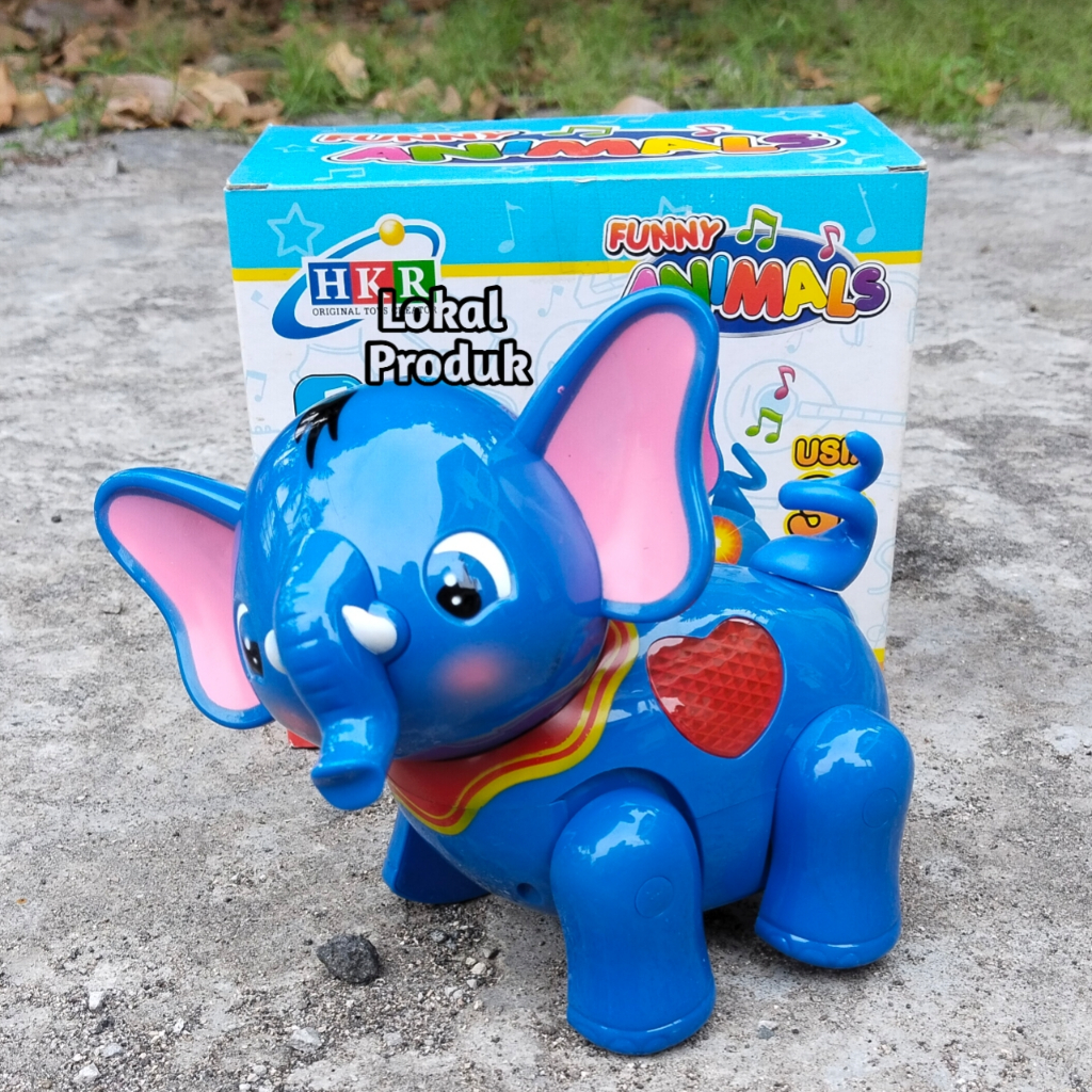 Jual Mainan Terbaru Robot Gajah Animals Gajah Very Cute 660051 | Mainan ...