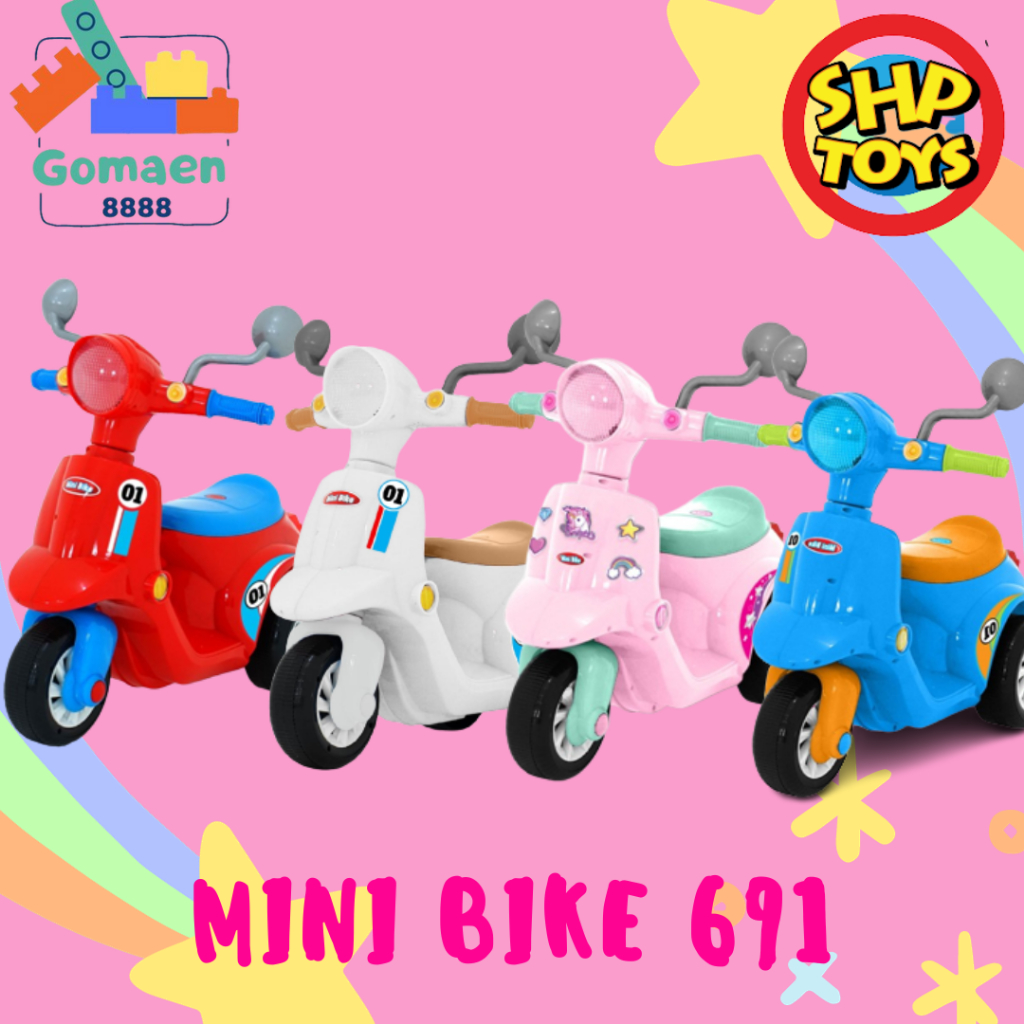 Jual Mainan Anak Mini Bike 691 SHP TOYS - Maenan Motoran Scooter ...