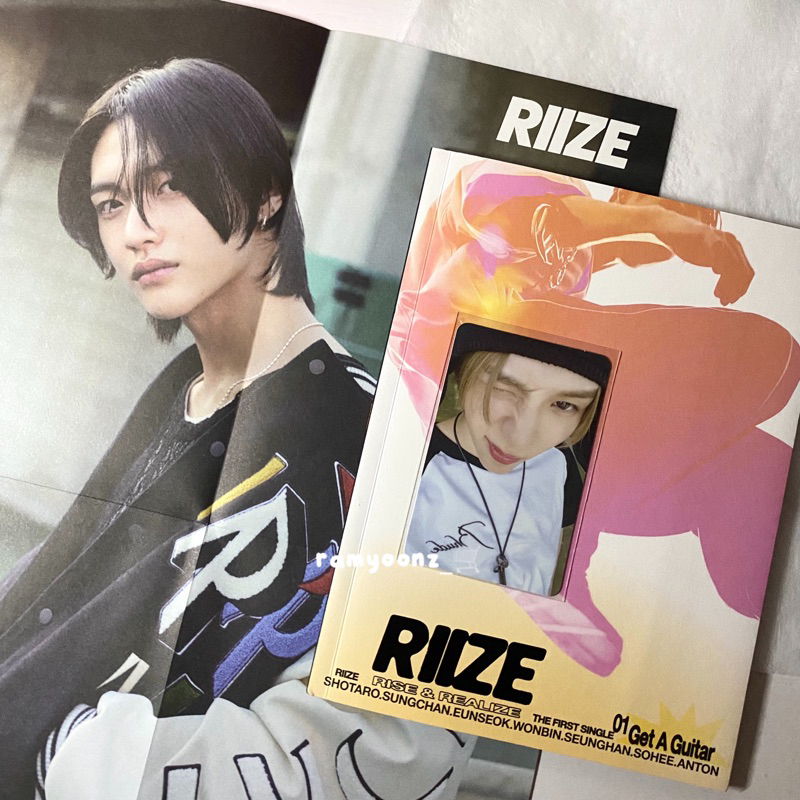 Jual RIIZE_rise album unsealed + poster wonbin, seunghan pob kpopmerch ...