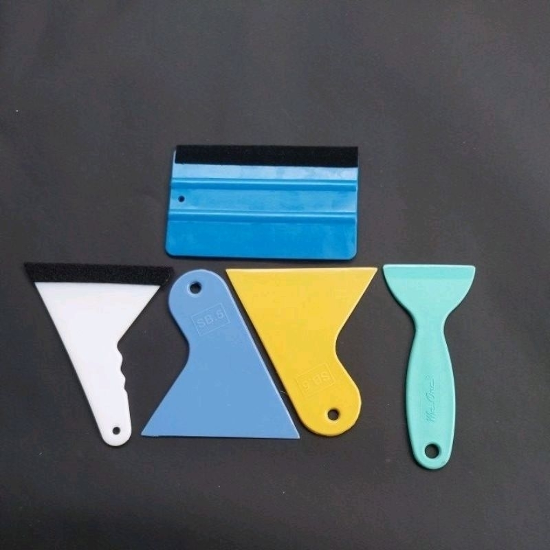 Jual Alat Scrap Pasang Stiker dan kacafilm Isi 5pcs | Shopee Indonesia