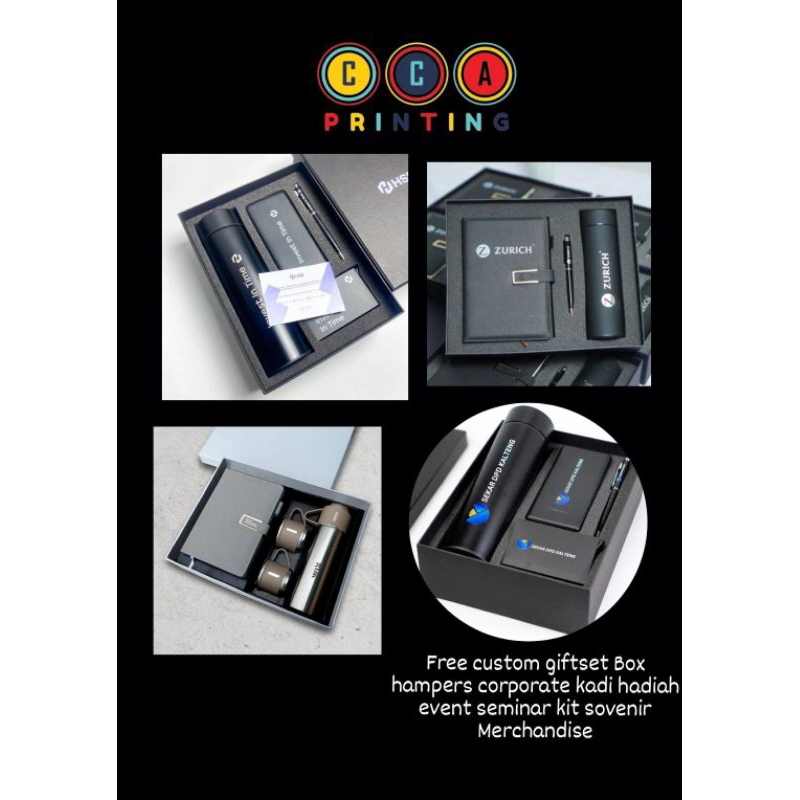 Jual Free custom giftset Box hampers corporate kadi hadiah event ...