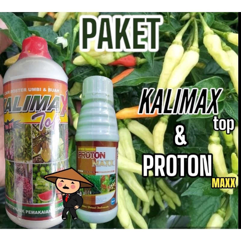 Jual KALIMAX TOP 1L + PROTON MAXX 500 ML - Nutrisi tanaman | Shopee Indonesia